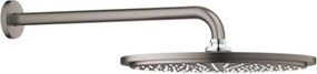 Grohe Rainshower Cosmopolitan - Hlavová sprcha Cosmopolitan 310 s ramenem 38 cm, 1 proud, kartáčovaný tmavý grafit 26066AL0