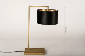 Stolní lampa Pallas Black and Gold Messe