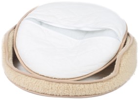 Kampol Vlněný pelíšek Duo beige XS Tombler