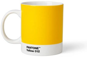 Žlutý keramický hrnek 375 ml Yellow 012 – Pantone