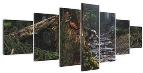 Obraz - V lese (210x100 cm)