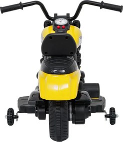 Elektrická motorka STAR žlutá