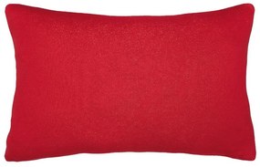 SCANquilt pletený povlak DESIGN LUREX stromky červenozlatá 40 x 60 cm