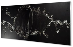 Obraz na skle Tryskání vodní kapky 140x70 cm