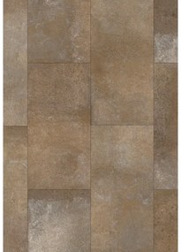 Mexen Silver Brown vinylové panely 610 x 305 mm SPC 6,5 mm, podložka IPEX 1,5 mm, 4 V-Fuga, Cihla - F1160-0610-305-505-4V1-90