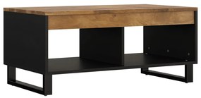 Konferenční stolek 90 x 50 x 40 cm masivní mangovníkové dřevo - Default Title