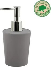 Spirella TAKEO dávkovač mýdla šedý / bambusové vlákna / 400 ml