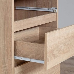 Volně stojící psací stůl Pin 90 cm dub sonoma