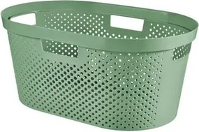 Curver Infinity Dots Koš na prádlo 40 l šedá