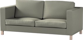 Potah na pohovku IKEA Karlanda rozkládací, krátký barva šedá látka pletený vzor
