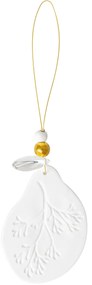 räder Porcelánová ozdoba Bud Branch, bílá barva, porcelán