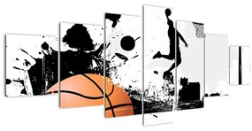 Obraz - Hráč basketbalu (210x100 cm)