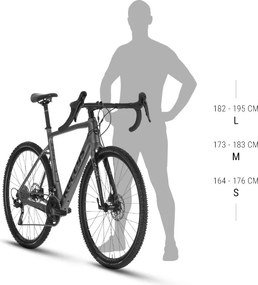 Gravel kolo KELLYS GROOT 70 28" - model 2026 S (18,5", 164-176 cm) Hunter Green