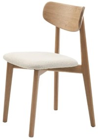 Designová jídelní židle Wapaheo bílá