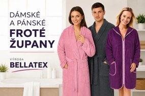 Bellatex Froté župan pánský Šedá XXL