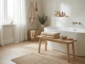 Ručník EMBORIA 50x100 cm béžový, 100% bavlna