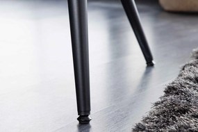 Designové křeslo Sweden šedý samet