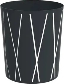 Rossignol Corbi 50028 černý / Odpadkový koš na papír / plastový / 11 L