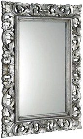 Sapho SCULE zrcadlo ve vyřezávaném rámu 80x120cm, stříbrná - IN308
