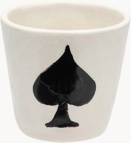 Ručně malovaný hrnek na espresso Ace of Spades