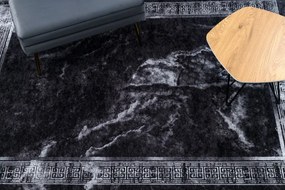 Dywany Łuszczów Kusový koberec Miro 51278.810 Marble black / white - 160x220 cm