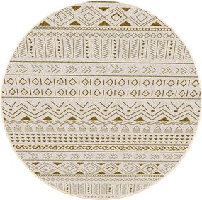 TZ Kruhový vzorovaný koberec Sahara Rozměr: 90 cm