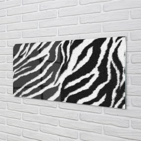 akrylový obraz zebra fur 140x70 cm