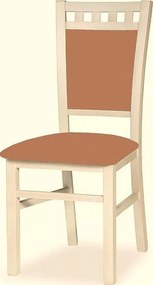 CZ Nábytkář - Kasvo Jídelní židle DANIEL 1 | Varianta: javor / látka světle hnědá