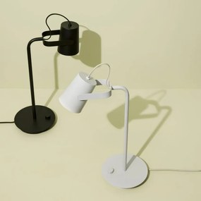 Černá kovová stolní lampa Hübsch Ardent
