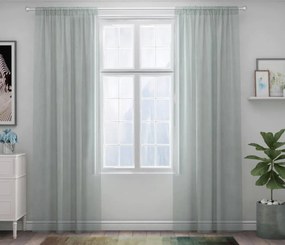 XPOSE® Záclona IRIS - světle zelená 150x250 cm