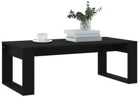 Konferenční stolek černý 102 x 35 x 50 cm kompozitní dřevo - Default Title