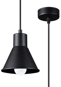 Sollux Lighting Závěsné svítidlo TALEJA 1 Černá [E27].