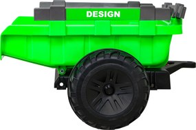 Ramiz Traktor s přívěsem 720-T zelený