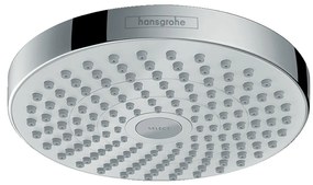 Hansgrohe Croma Select S - Horní sprcha 180 2jet, bílá / chrom 26522400