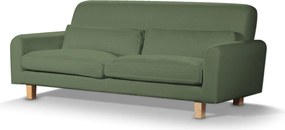 Potah na pohovku IKEA Nikkala krátký barva zelená látka pletený vzor