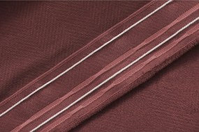 Zatemňovací závěs ELVIO VELVET 140x250 cm, starorůžový Zavěšení: Kovové kroužky