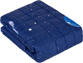 Zátěžová deka Rebel RBY-2000-4 4 kg (100x150 cm) vesmír