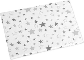 Bellatex Polštářek pro kojence do postýlky Šedá,Bílá 42x32 cm, (tenký)