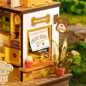 RoboTime miniatura domečku Domeček pro štěňátka / od 14 let