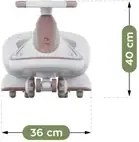 Tulano Focus 55 šedá / LED gravitační odrážedlo / pro děti od 3 let