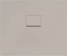 Villeroy & Boch Squaro Infinity - Sprchová vanička, 90x75 cm, Almond UDQ9075SQI2BV-AL