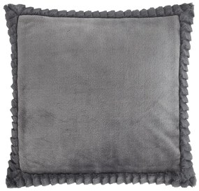 Dekorační polštář z mikroplyše 55x55 cm Velvet and Faux Fur – Catherine Lansfield