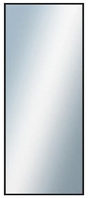 DANTIK - Zarámované zrcadlo - rozměr s rámem cca 50x120 cm z lišty Hliník černá lesklá |P269-016 (7269016)