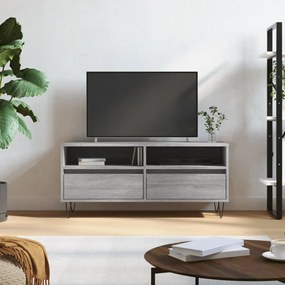 vidaXL TV skříňka 100 x 34,5 x 44,5 cm kompozitní dřevo [831239] Barva: šedá sonoma