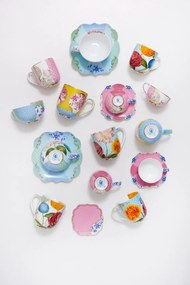 Pip Studio Royal Multi hrnek 260ml, barevný (barevný porcelánový hrnek)