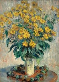 EUROGRAPHICS Puzzle Jerusalem Artichoke Flowers / 1000 dílků / 68 x 49