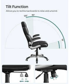 Kancelářská židle Obarg černá