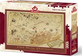 ART PUZZLE 4308 Puzzle Mapa kapitána Reise / 1000 dílků / od 15 let