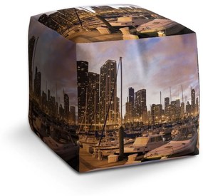Sablio Taburet Cube Městský přístav: 40x40x40 cm