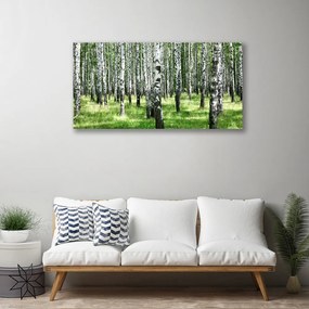 Obraz na plátně Les Tráva Rostlina Příroda 140x70 cm